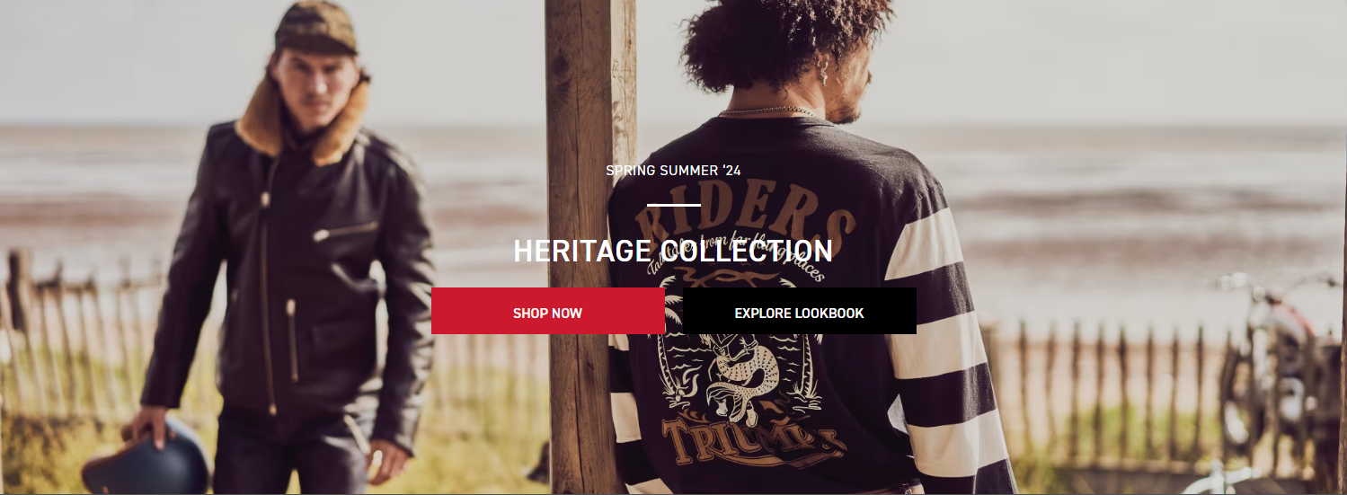 Triumph Launches Dope Looking New Clothing Collection in the US
