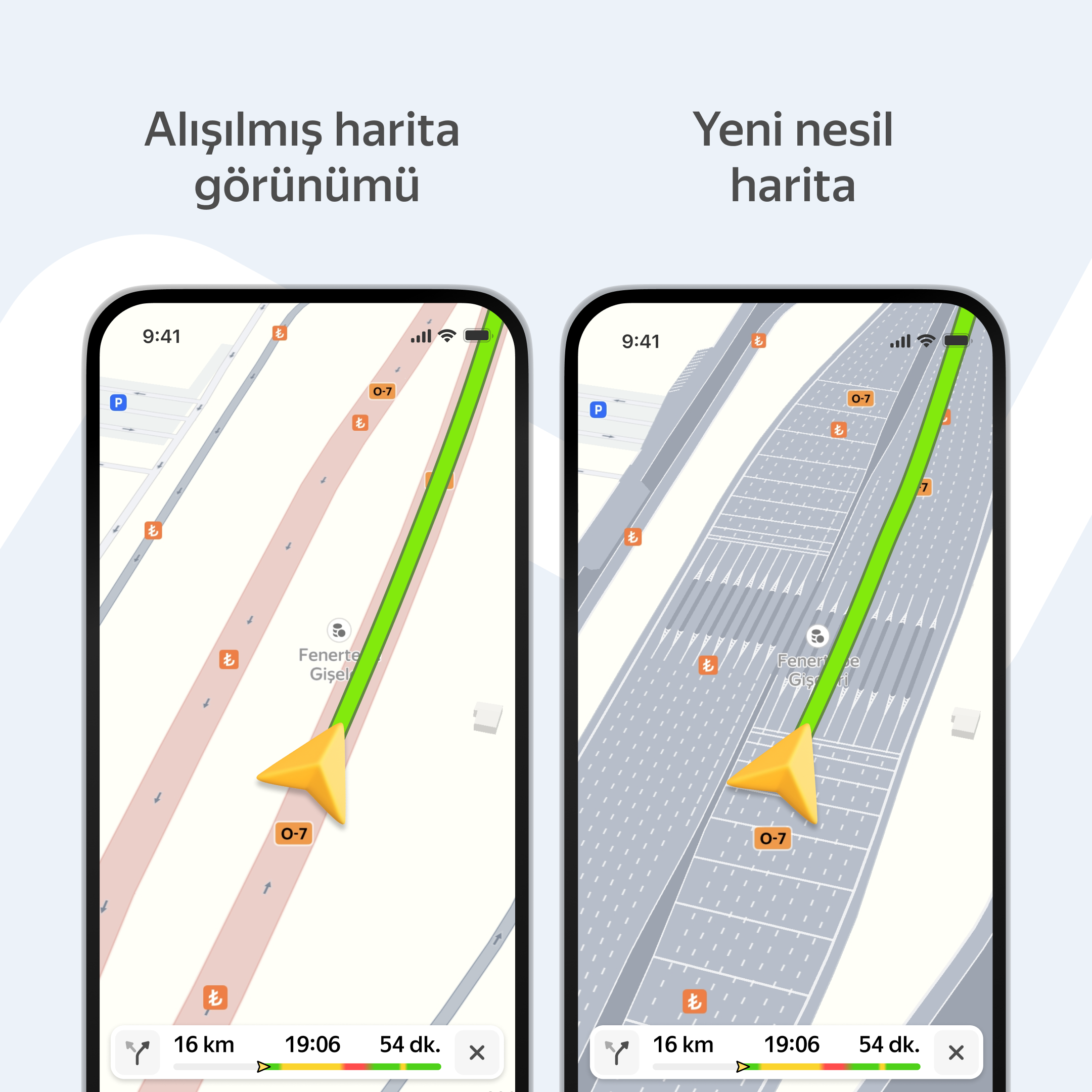 Yandex Maps, "gerçek yol koşulları" ile güncellendi