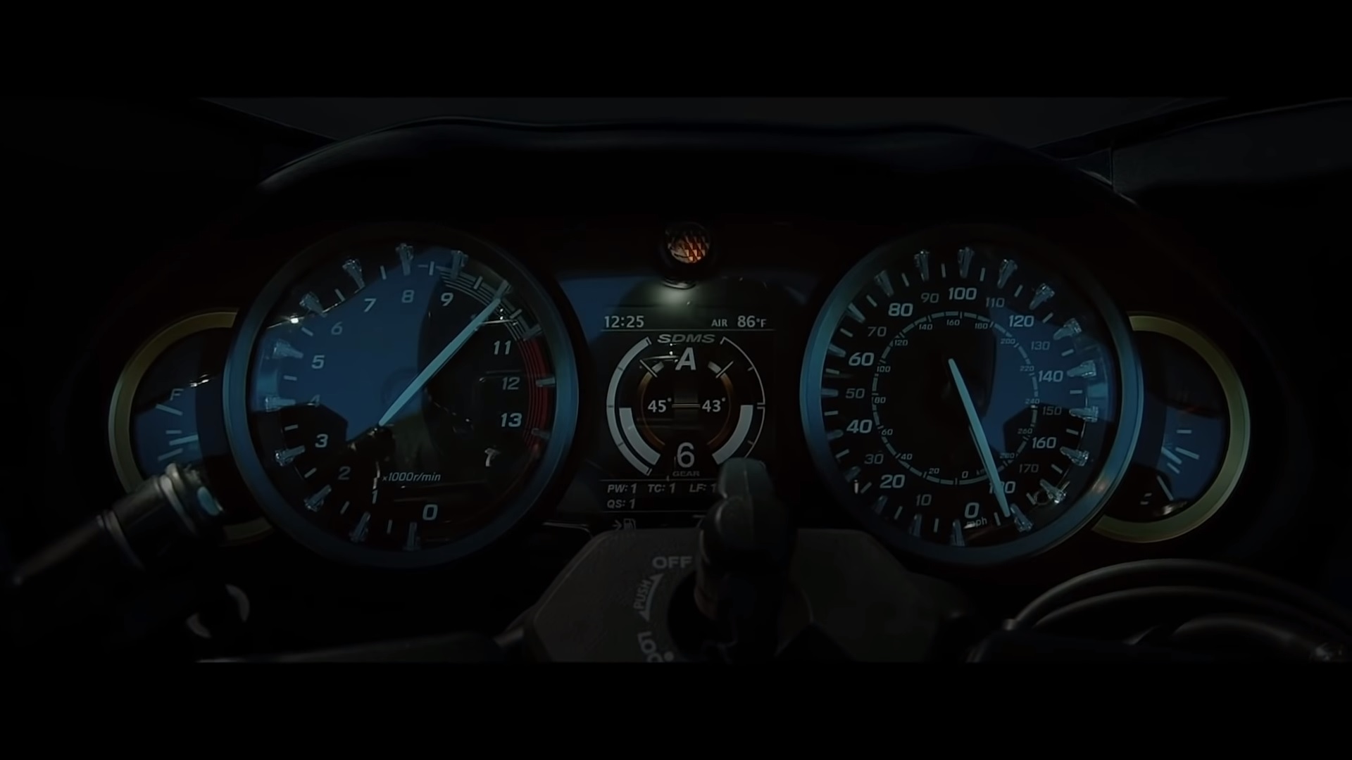 Hayabusa 2022 Speedometer