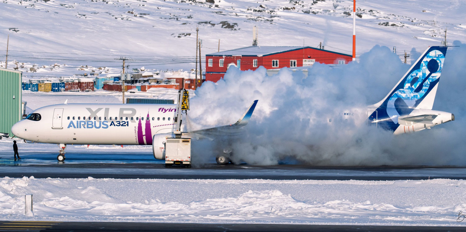 Airbus A321 XLR: pruebas de frío intenso
