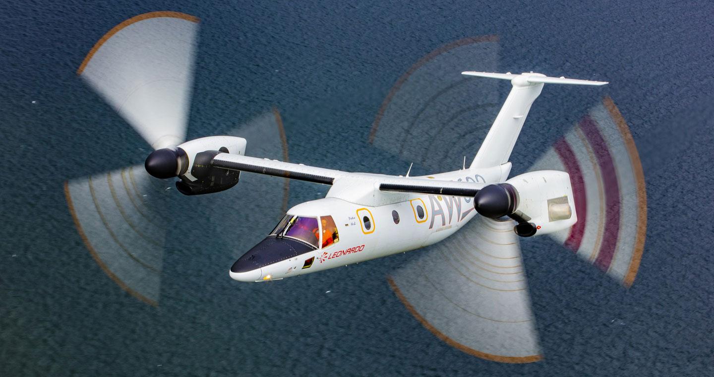 AW609: la aeronave rotor basculante completa sus tests en altamar