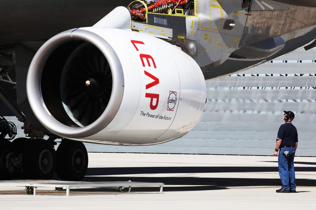 La gira universitaria del motor General Electric LEAP