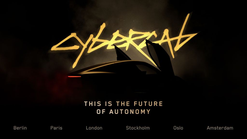 Tesla's Cybercab is coming to the UK