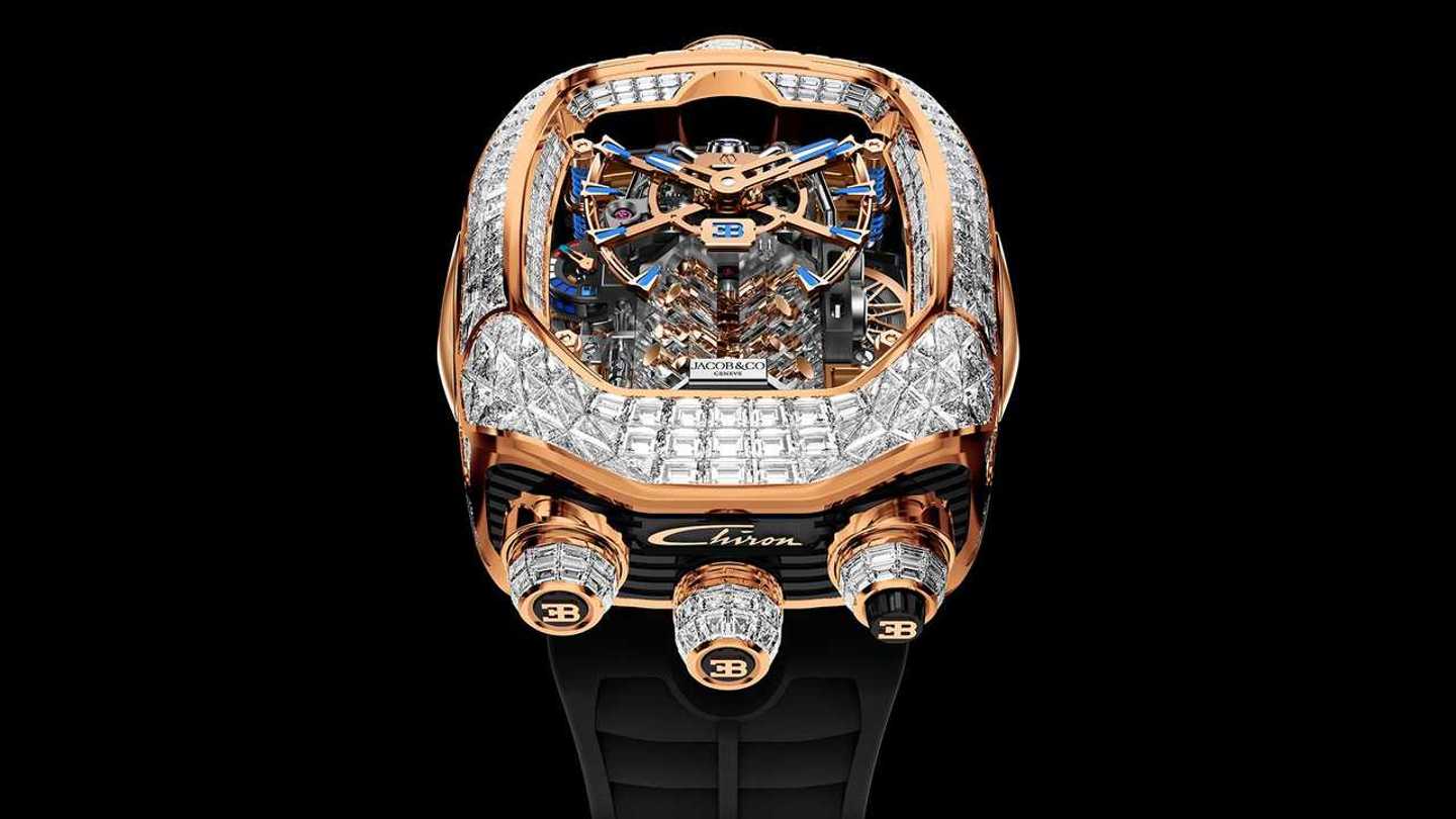 Bugatti Watch With Tiny Working W16 Engine Gets Four More Versions