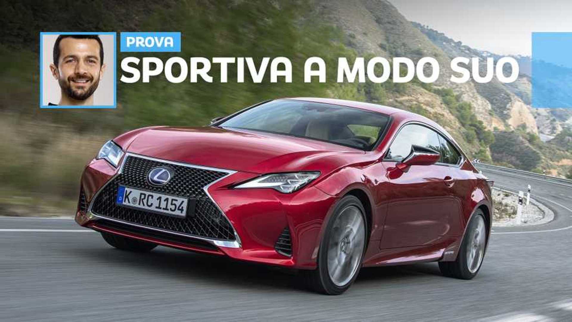 Lexus RC 300h, raffinate soddisfazioni