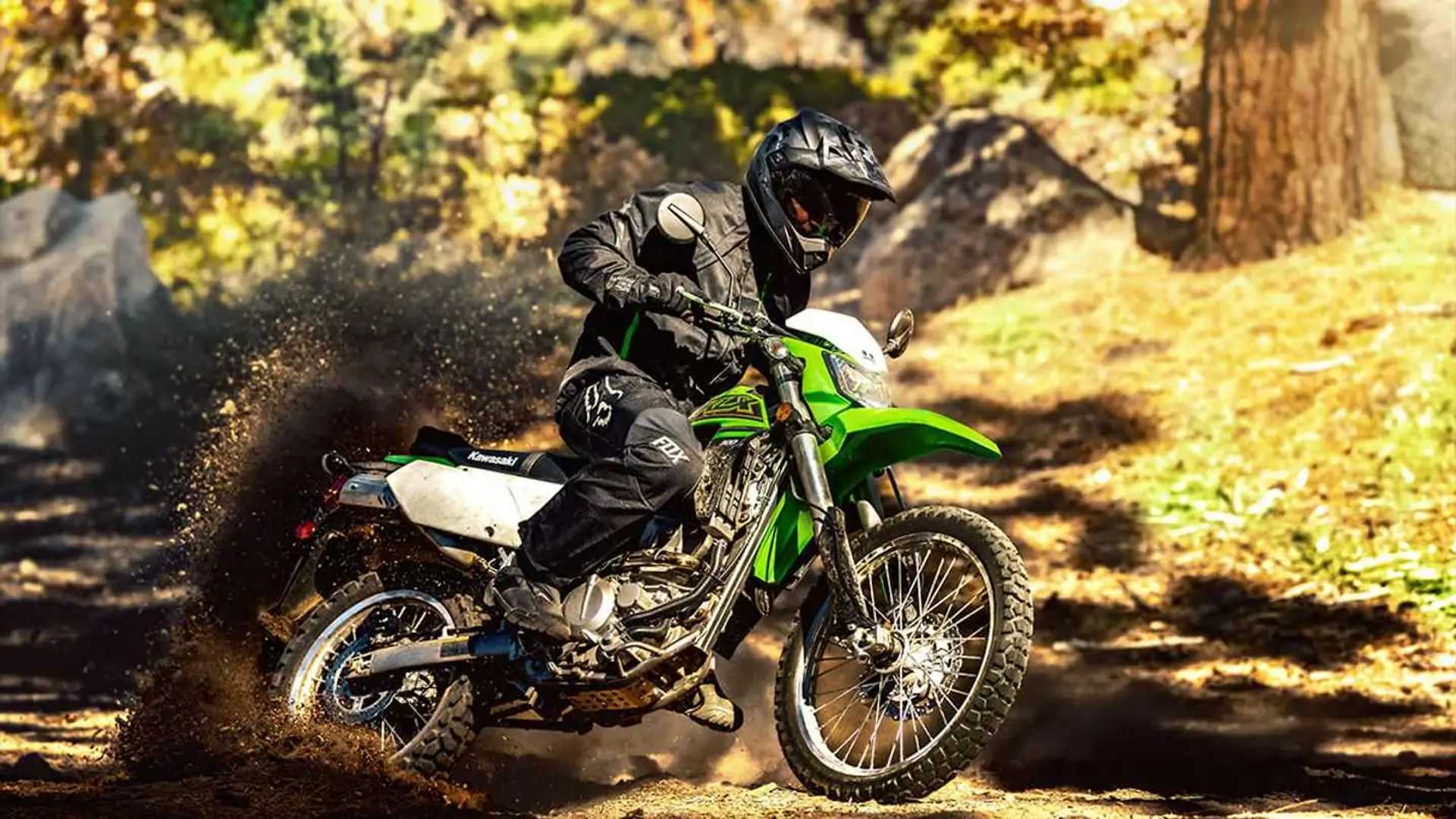 Get out and play: Kawasaki presentó su dual sport KLX 300 para 2021