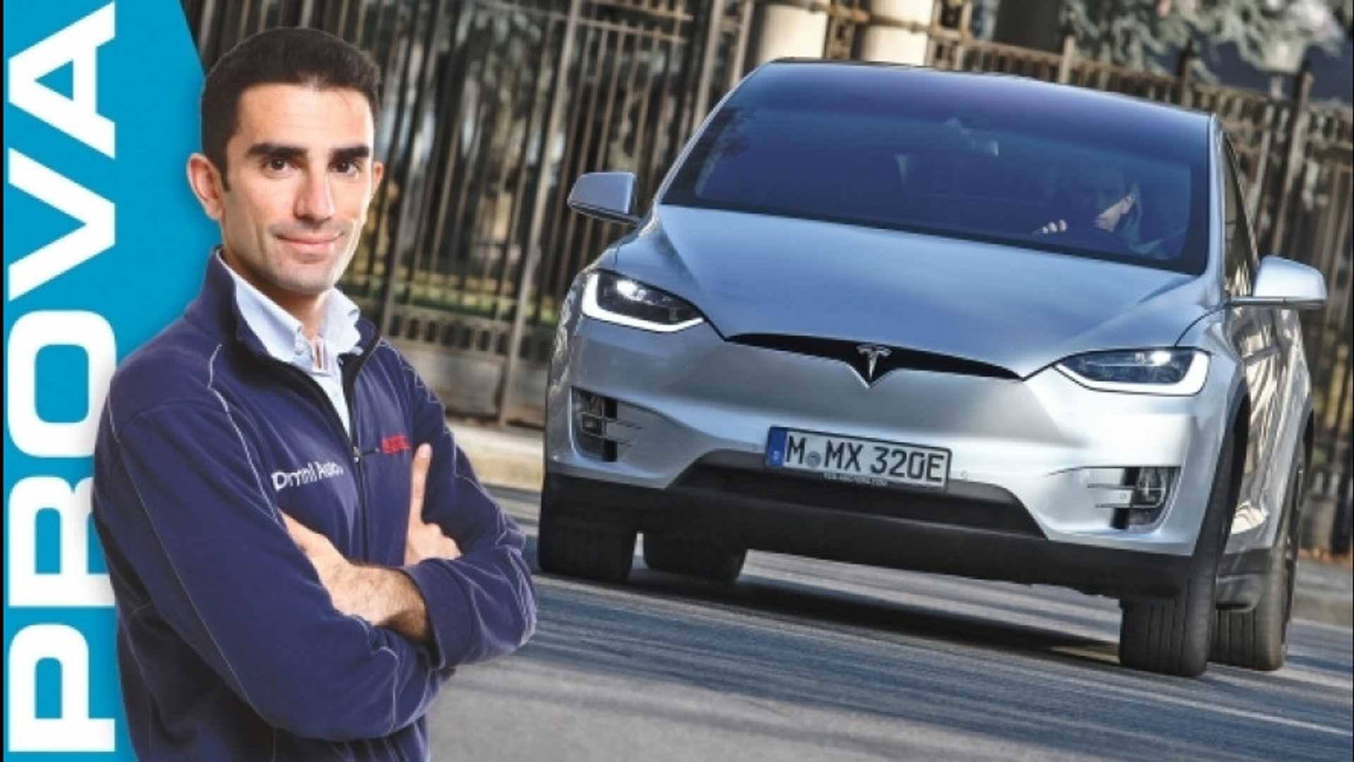 Tesla Model X, la prova del super-crossover elettrico [VIDEO]