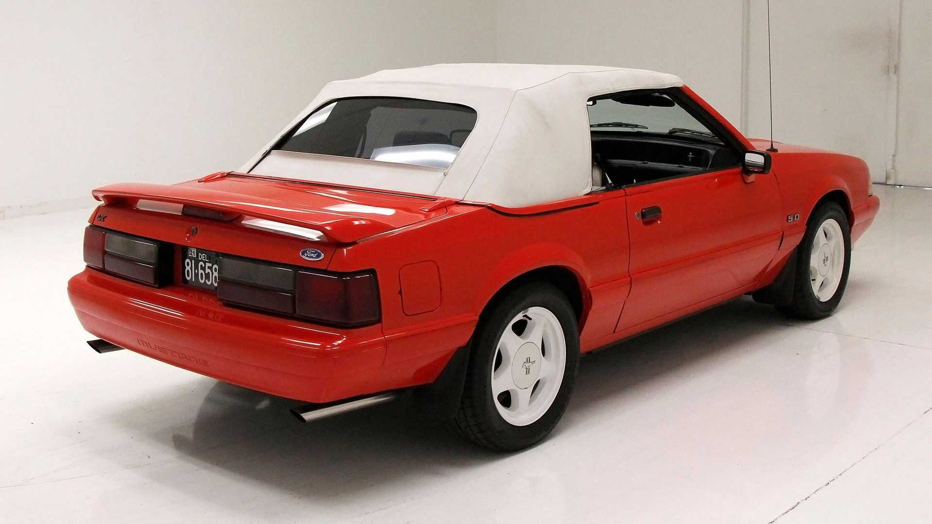 Let Your Hair Blow In This 1992 Ford Mustang Convertible Survivor ...