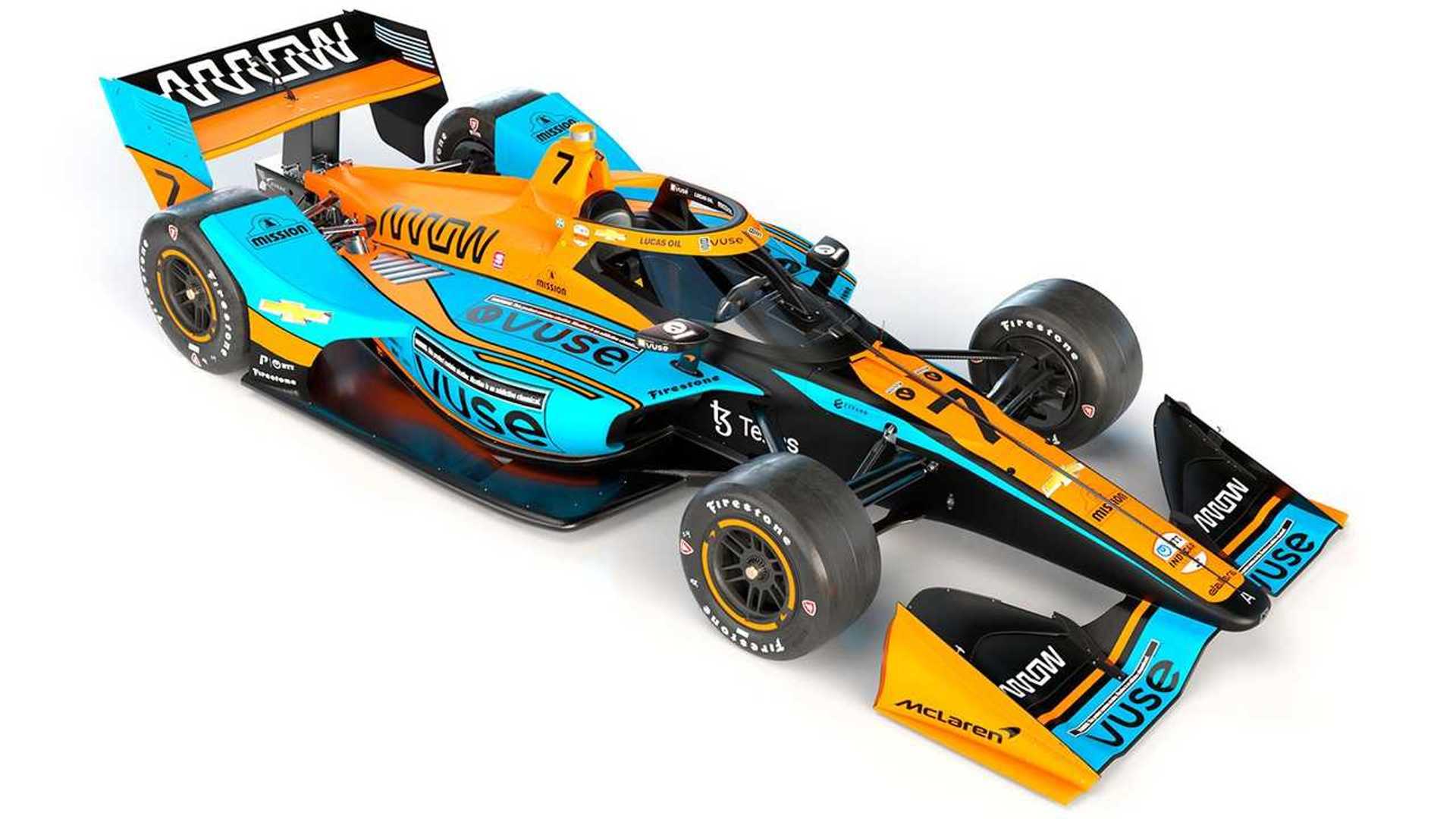 Heavily revised Arrow, Vuse liveries for O’Ward, Rosenqvist