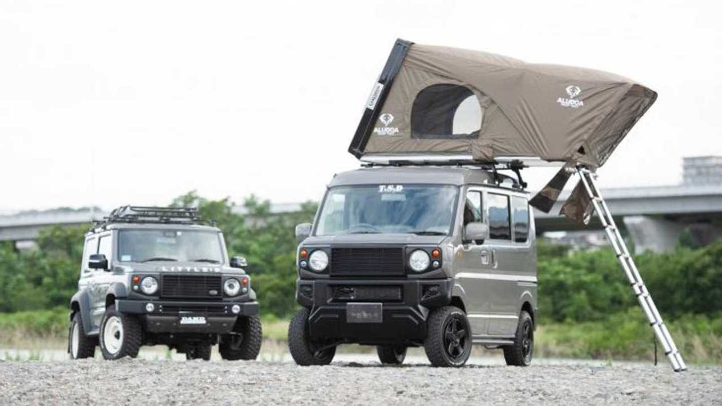 Quand le Suzuki Jimny inspire un camping-car Kei car