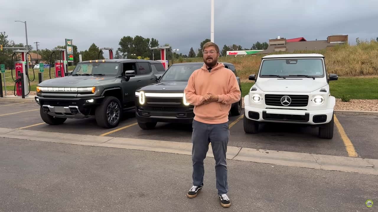 An Electric Hummer, Rivian And Mercedes G-Wagen Were Driven Until They ...