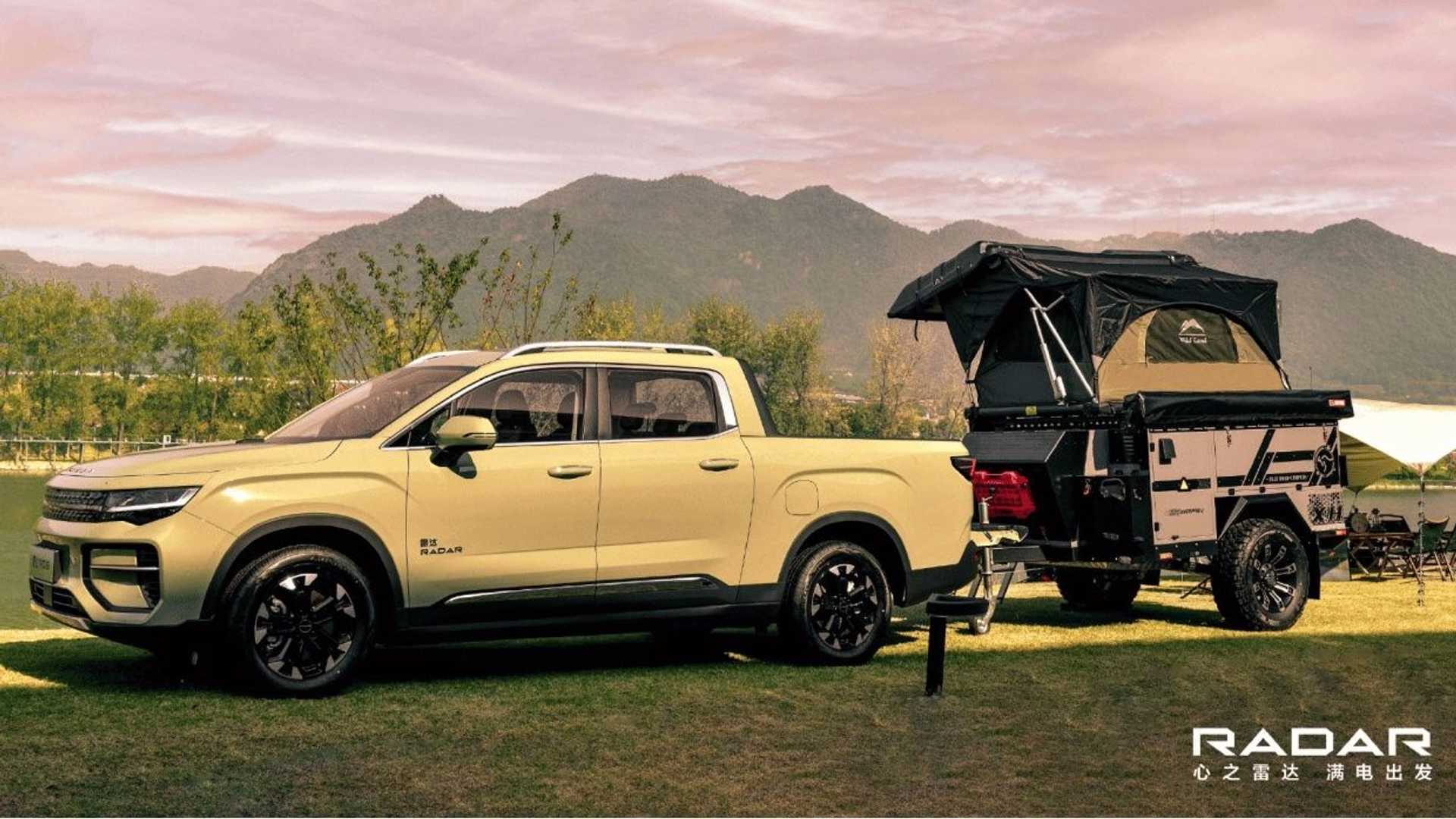 Radar RD6: picape elétrica com porte de Hilux custa o equivalente a R ...