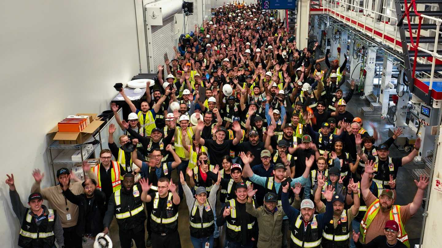 Tesla 4680-Type Battery Cell Production Nears 1 Million/Week