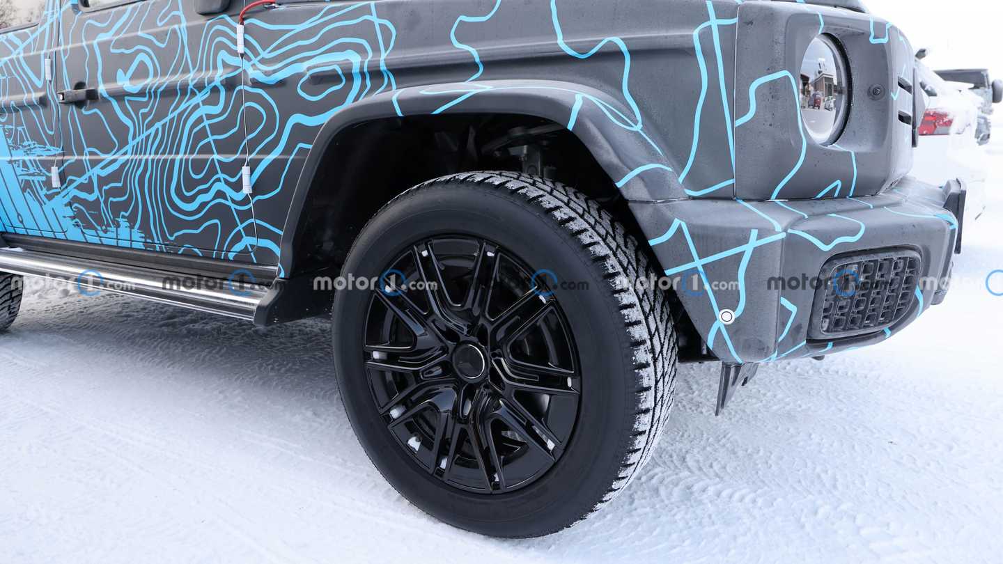 Mercedes-Benz EQG Spy Photos Reveal Electric Off-Roader's Interior