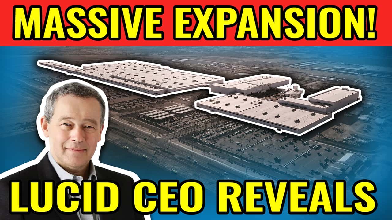 Lucid CEO Peter Rawlinson Explains Massive AMP-1 Factory Expansion