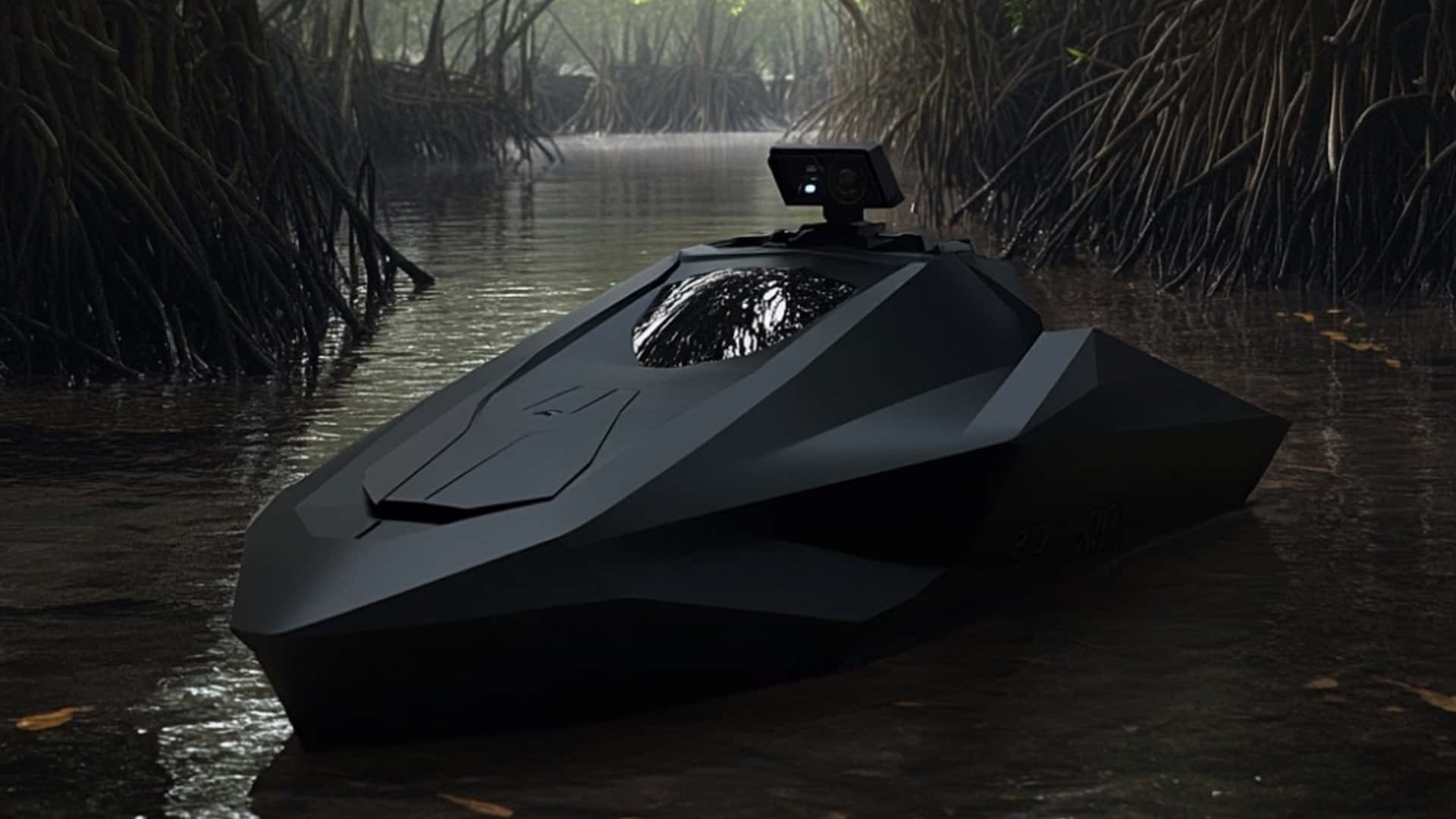 This Military Sea-Drone Concept Takes Stealth Seriously, Has 325 HP