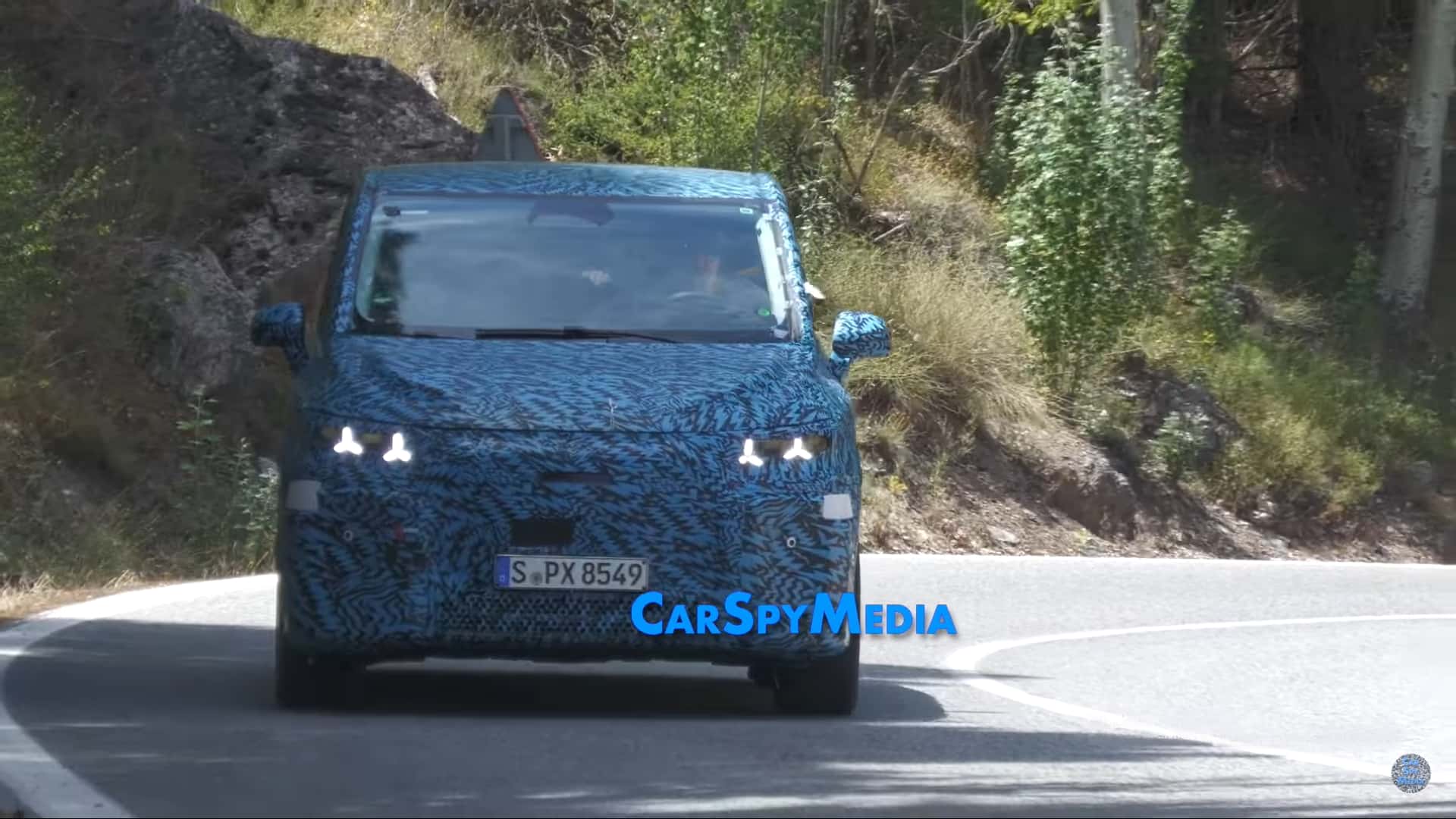 Mercedes VLE: Elektro-Transporter bekommt vier Leucht-Sterne