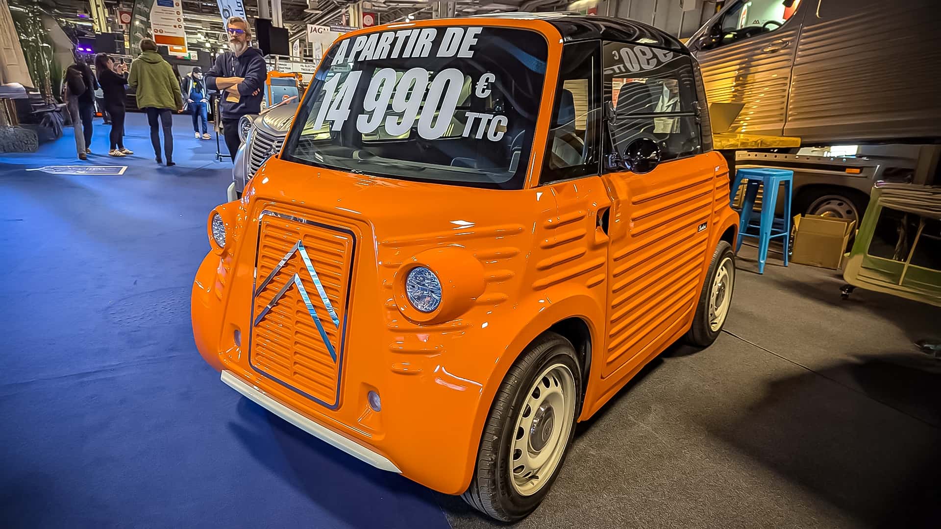 La Citroen Ami si trasforma in una due posti retrò