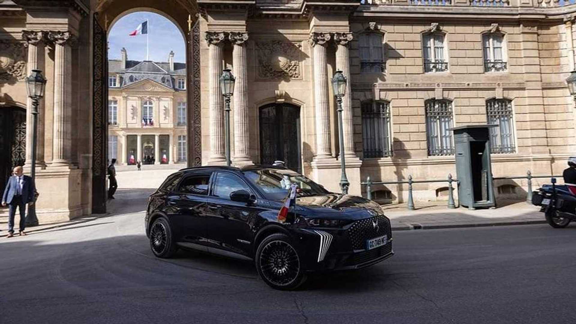 Le nouveau DS 7 Crossback déjà à l'Élysée pour le 14 juillet
