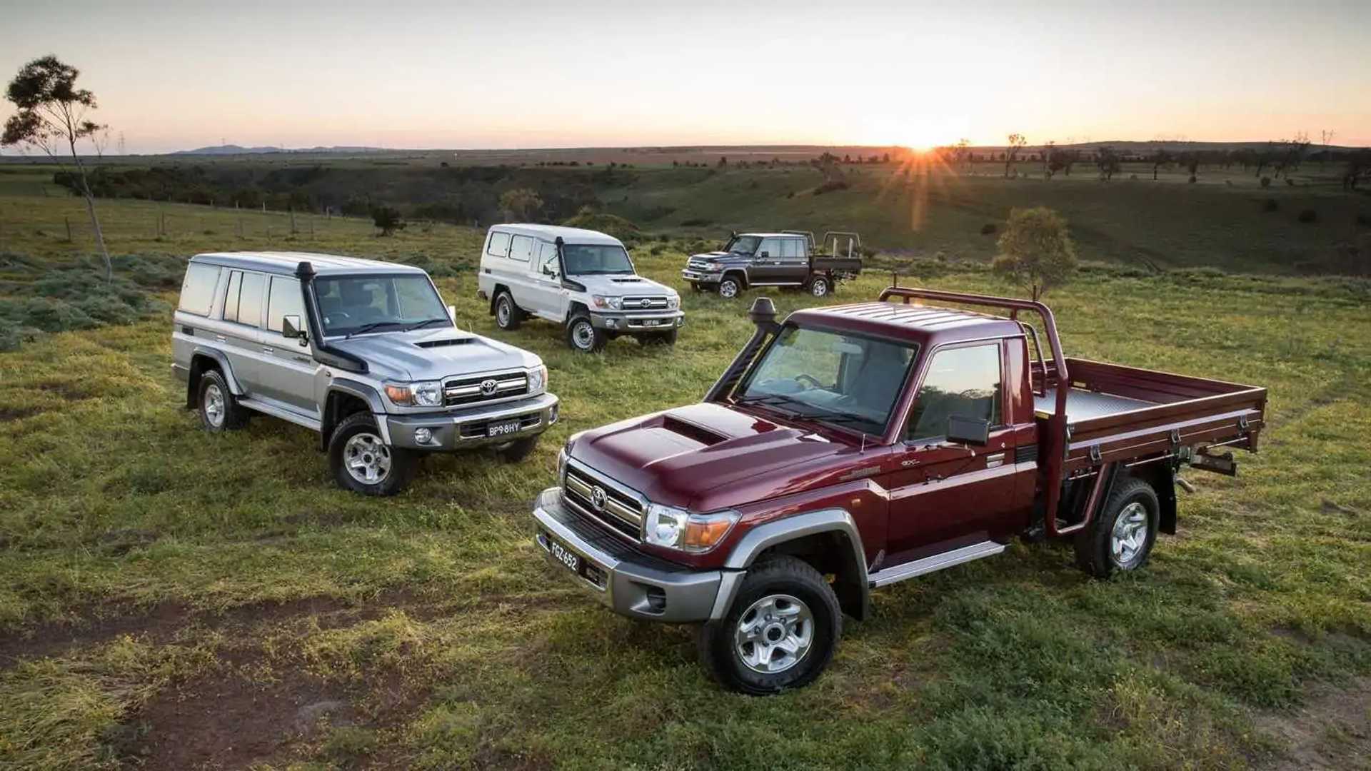 Toyota, per la crisi dei chip stop agli ordini del "vecchio" LC70