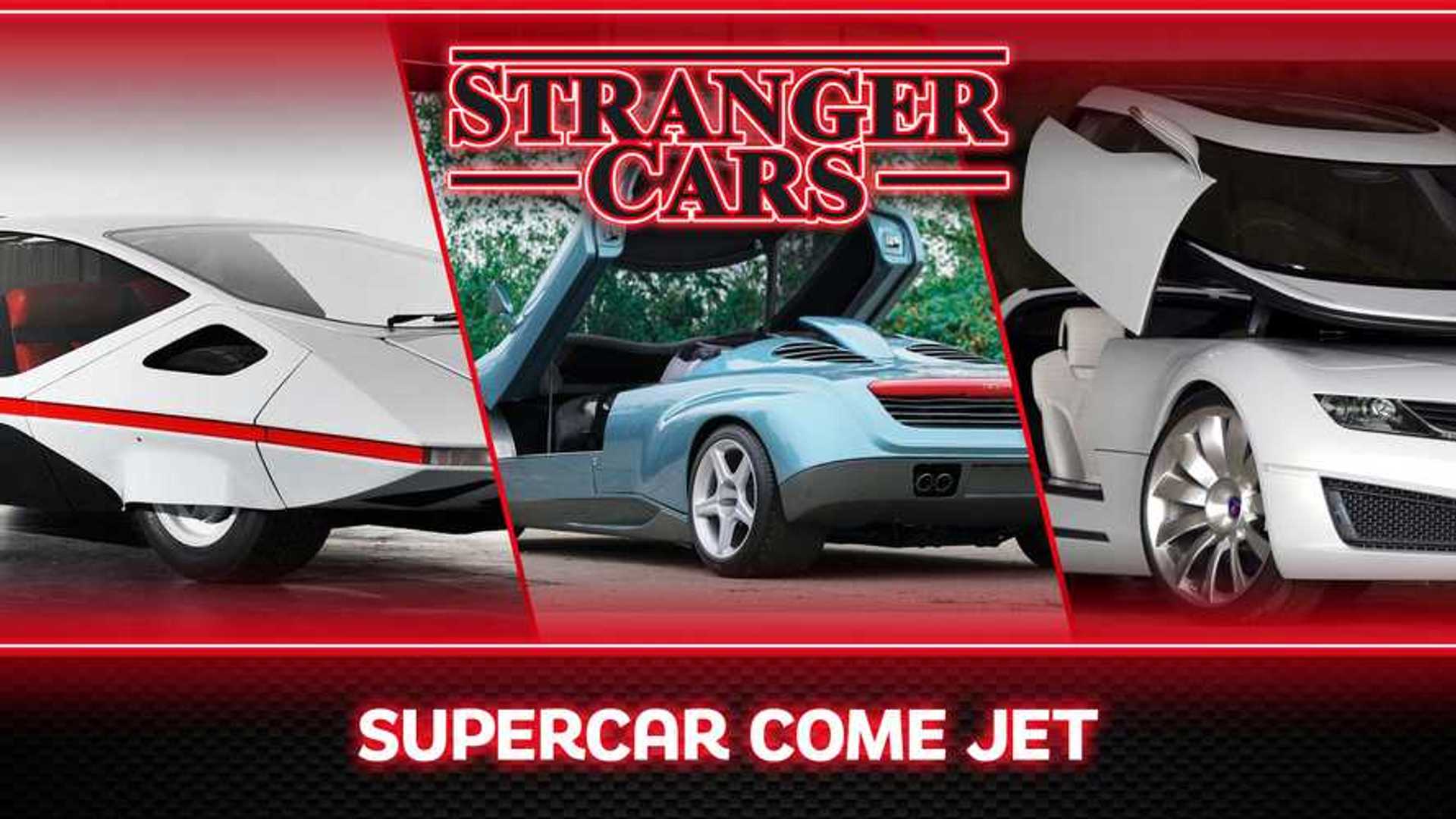 Stranger Cars, a metà tra auto e aerei supersonici