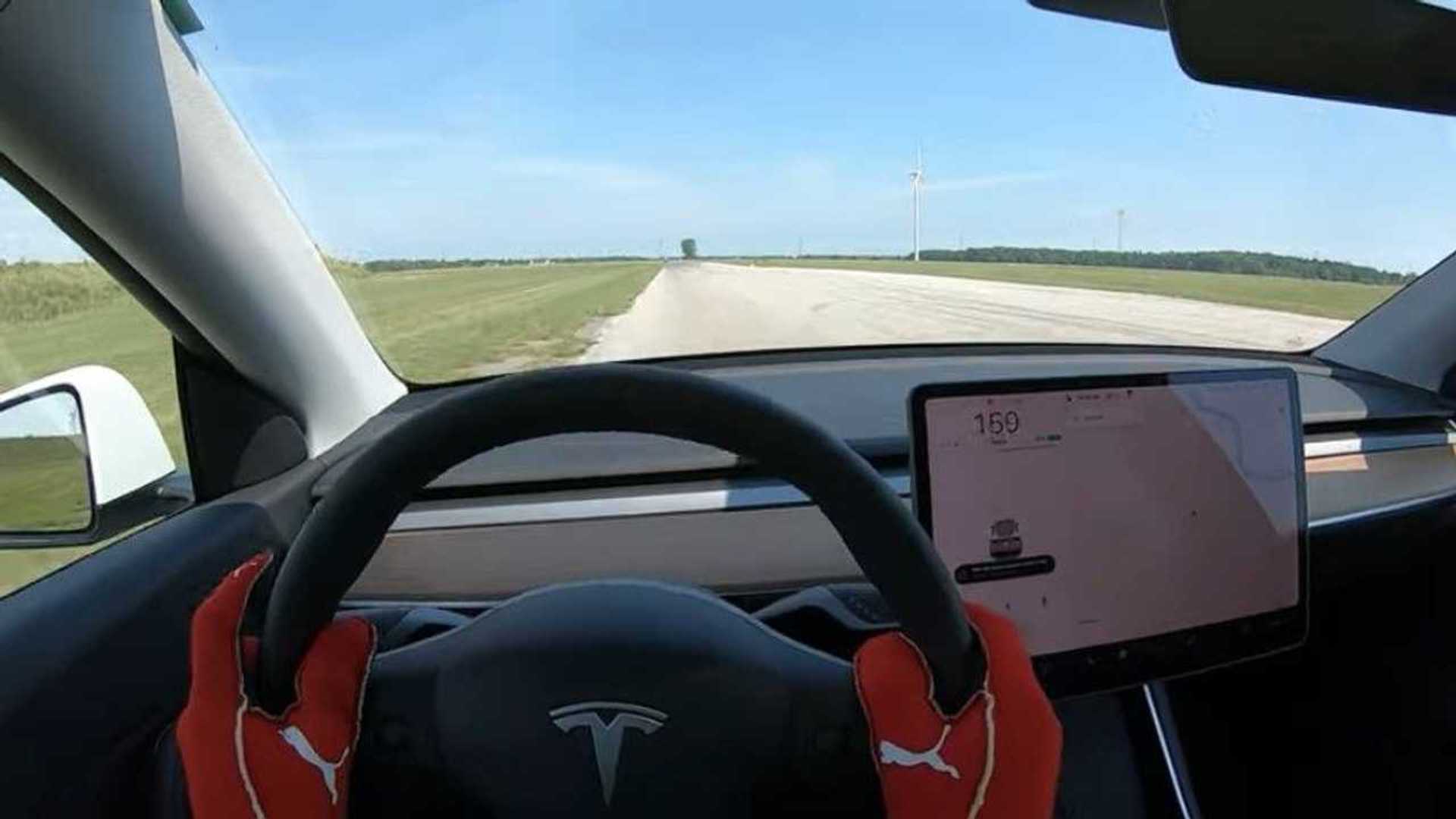 Watch This Model Y Performance Leave Heavily Modified Race Cars In Its Dust