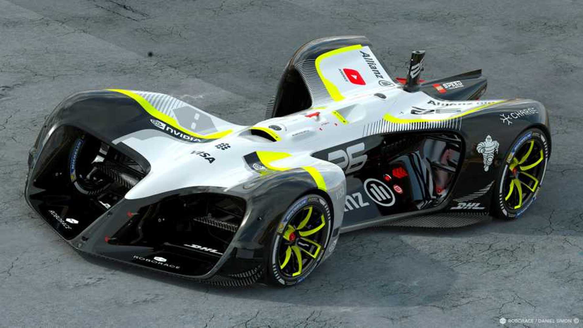 Roborace - Electrique, autonome... et à 300 km/h