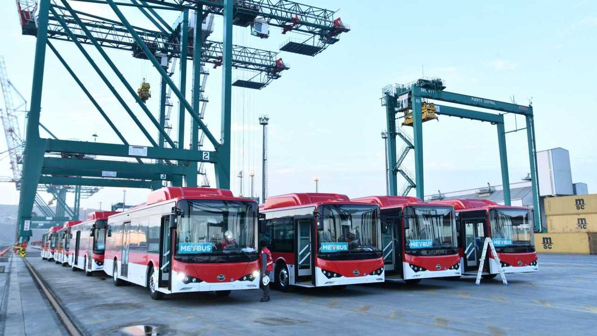 BYD Sold Over 1,000 Buses In Latin America