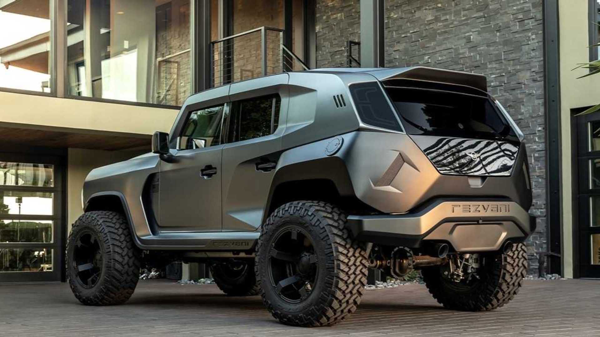 Rezvani présente le nouveau Tank, un engin de 1000 ch