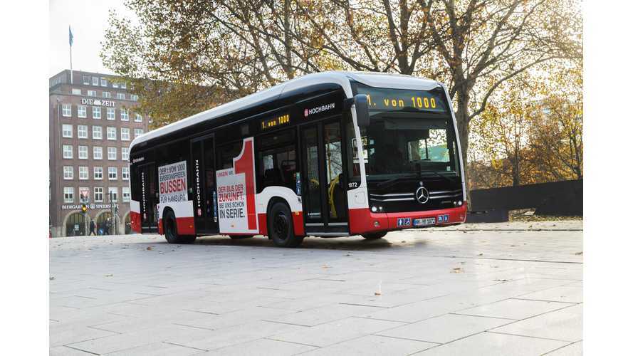 Mercedes-Benz Delivers eCitaro Electric Bus To Cities In Germany