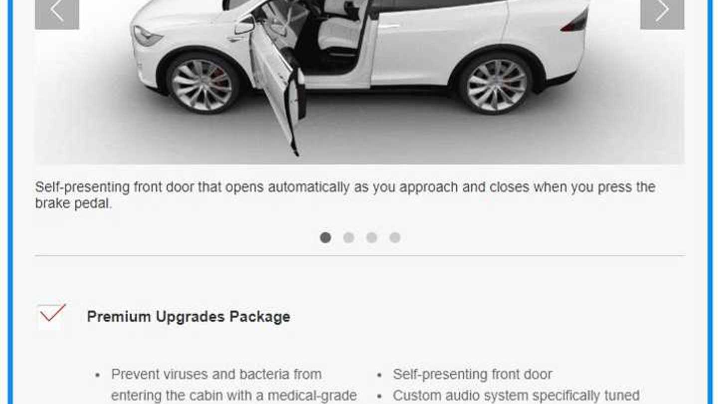 Tesla Again Alters Model S/X Options/Pricing, Adds Premium Upgrades Package