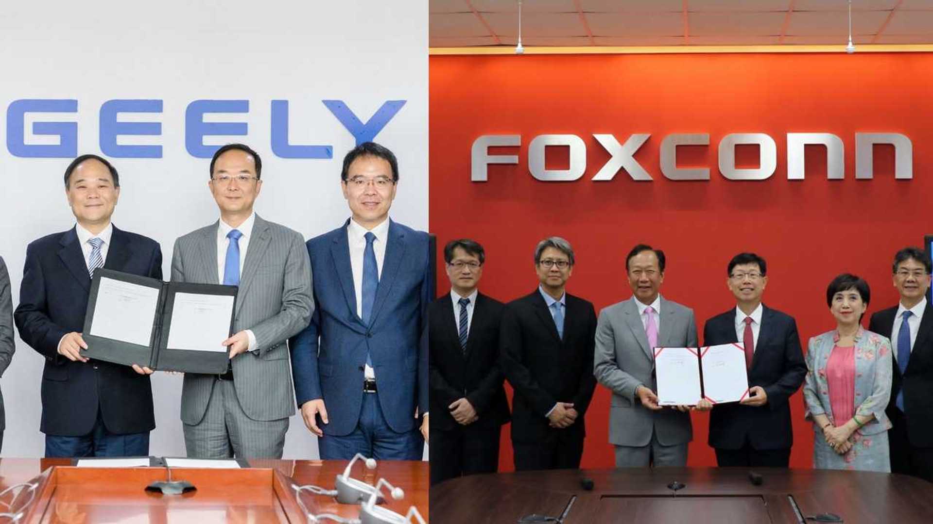 Geely And Foxconn Team Up To Produce EVs For Other Companies