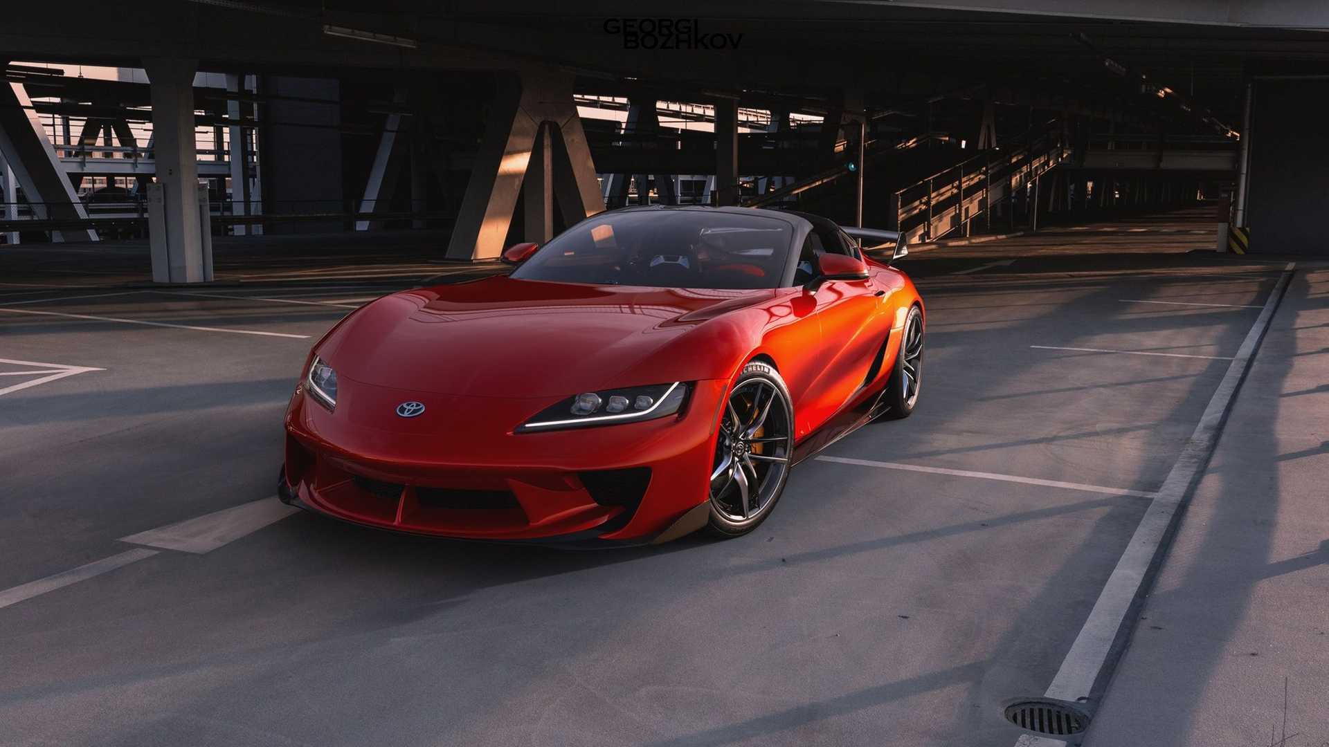 Begini Jadinya jika Toyota Supra Modern Dibuat dari Sebuah Lexus LC