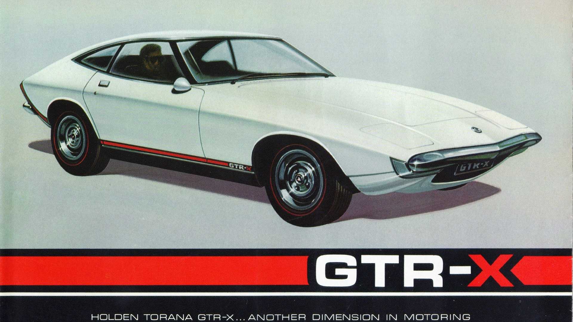 Holden Torana GTR-X Concept (1970) - Un superbe coupé avant-gardiste