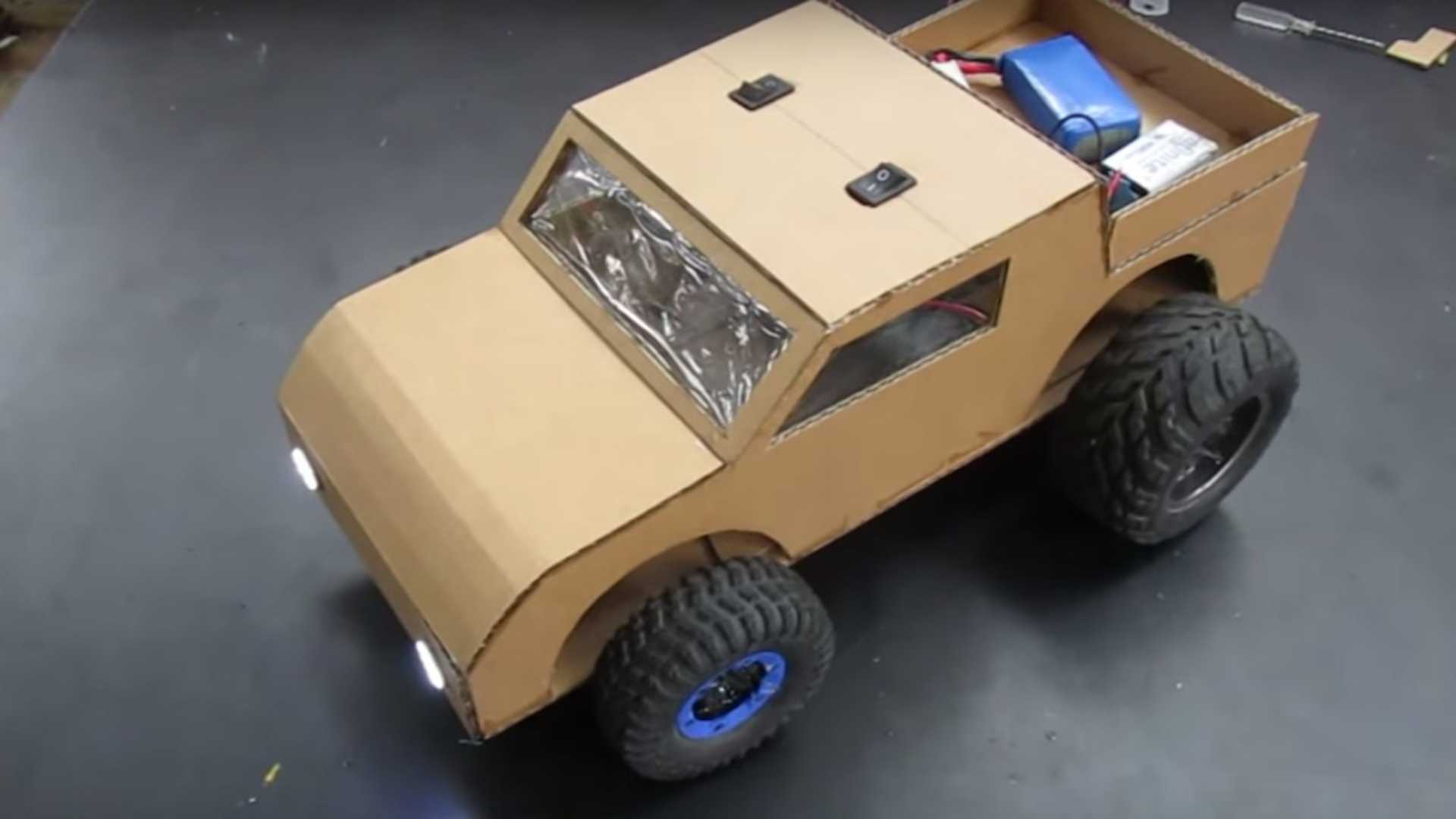 Como Hacer Un Carro De Carton Con Motor Paso A Paso Rese as Motor
