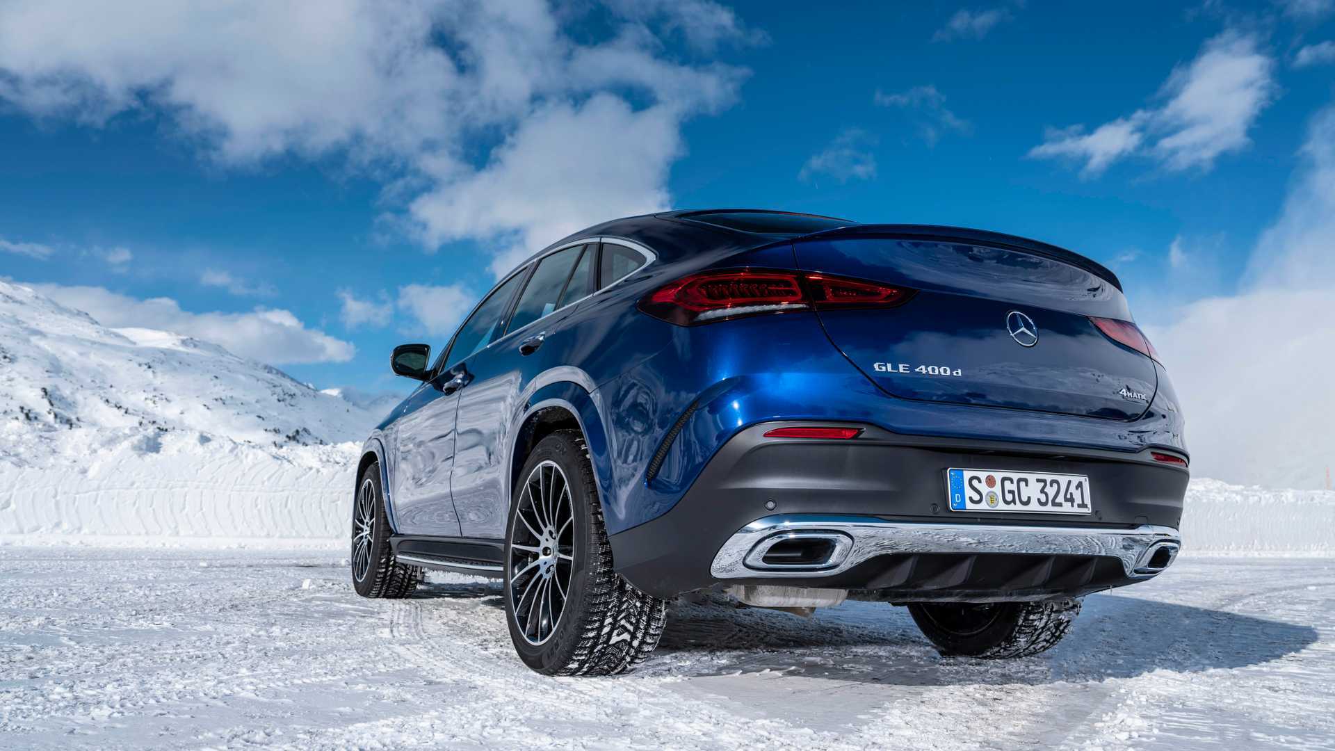 Mercedes-Benz GLE Coupé (2020) - La version hybride rechargeable est ...