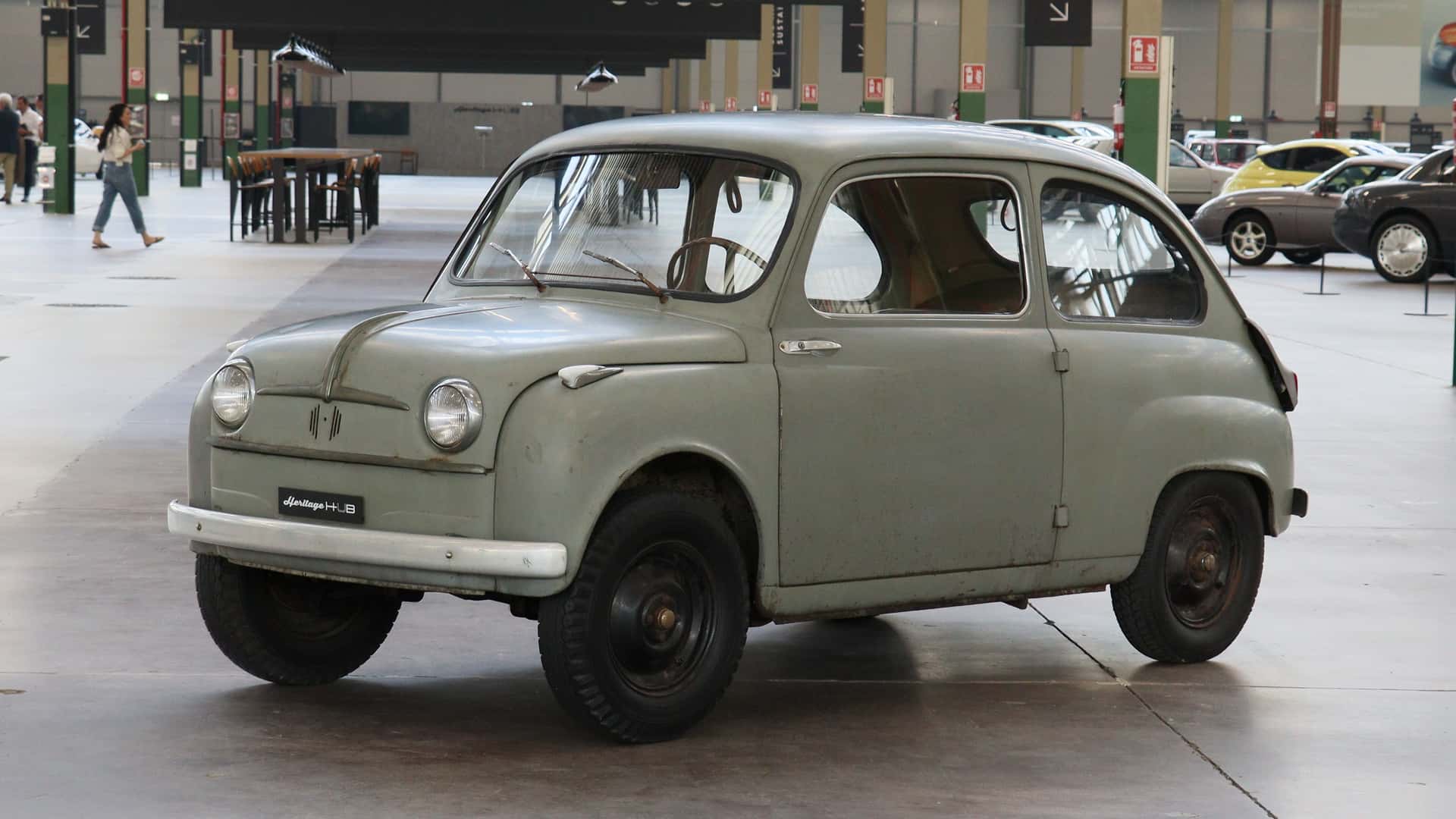 Le prototype qui a préfiguré la Fiat 600
