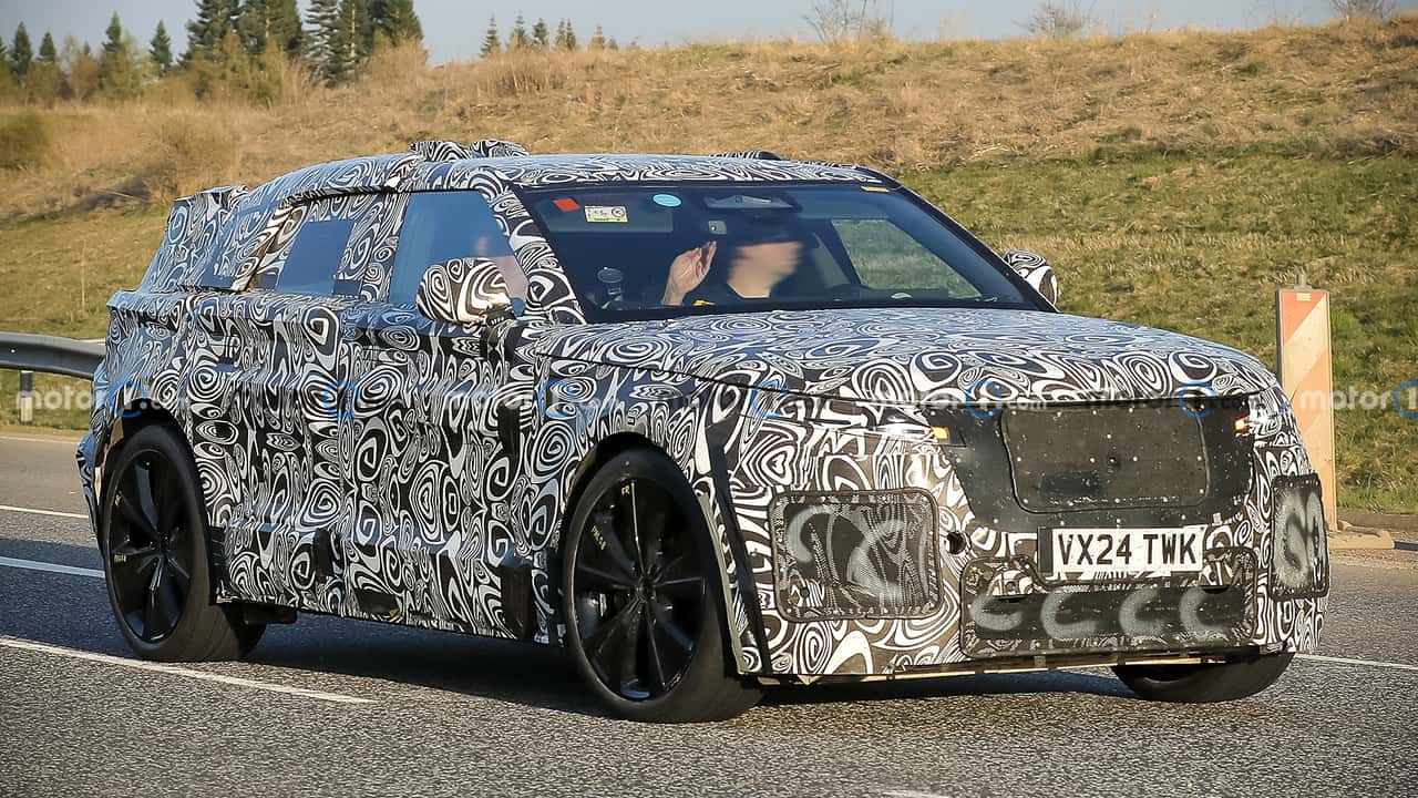 Range Rover Velar Electric: Neues Mittelklasse-SUV als Erlkönig