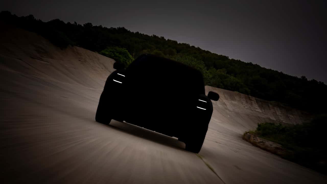 The new Mini John Cooper Works begin to show themselves