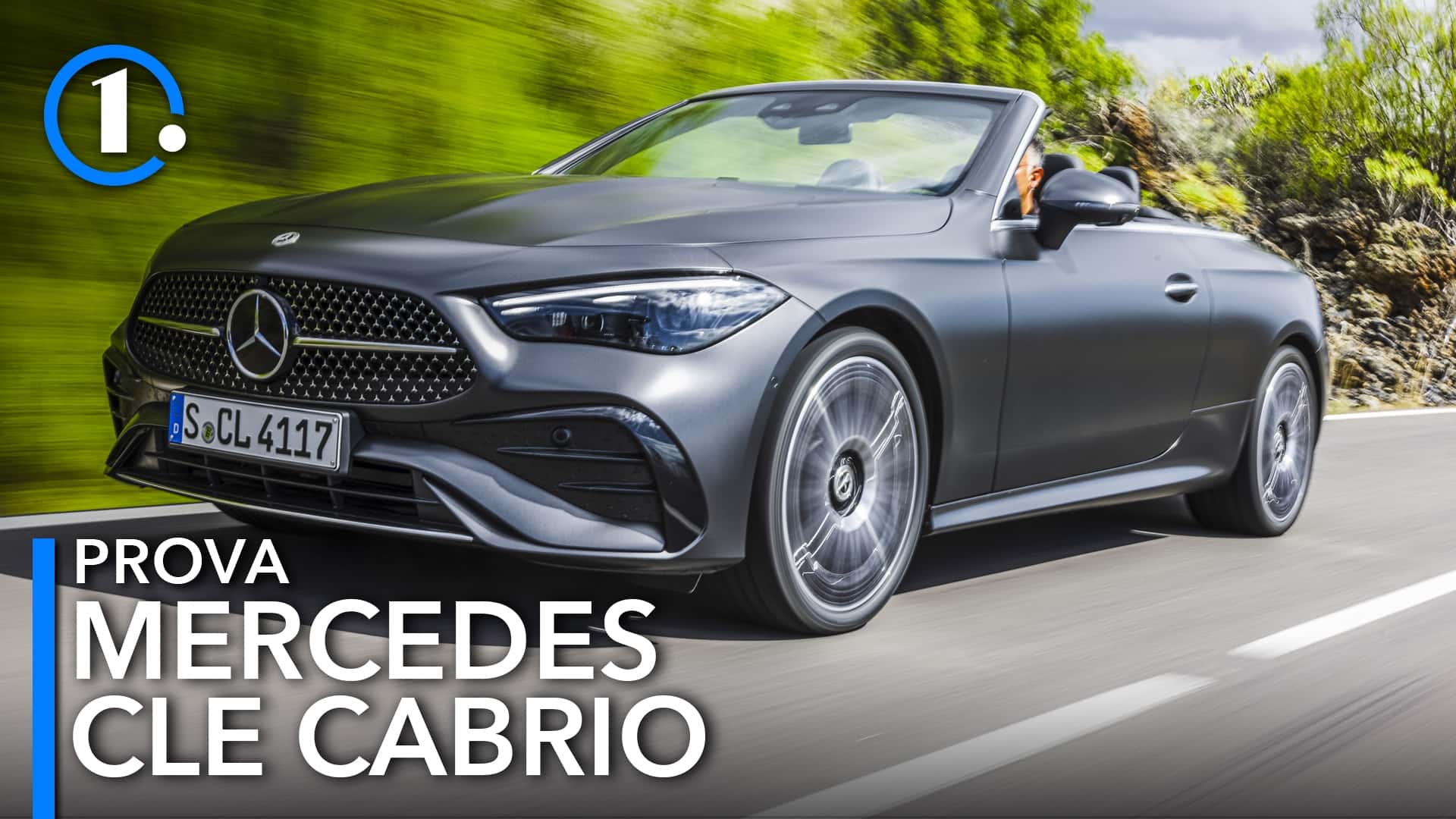Mercedes CLE Cabrio (2024): la prova della 450 a "cielo aperto"