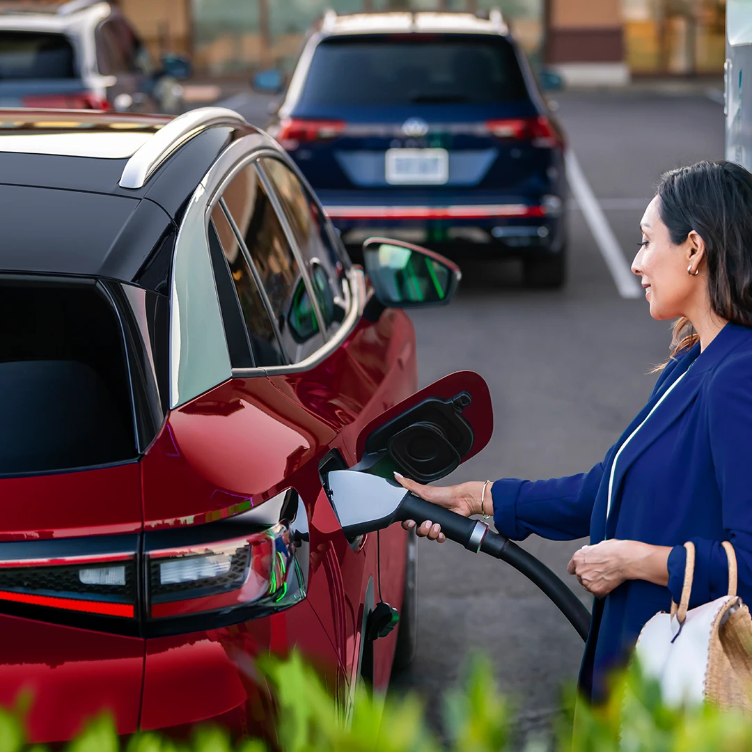 Vw id 4 electrify america store