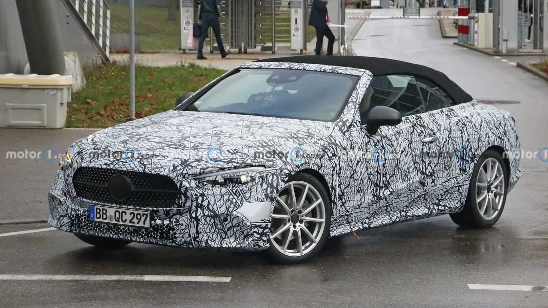 Nouvelle apparition de la Mercedes-Benz CLE cabriolet