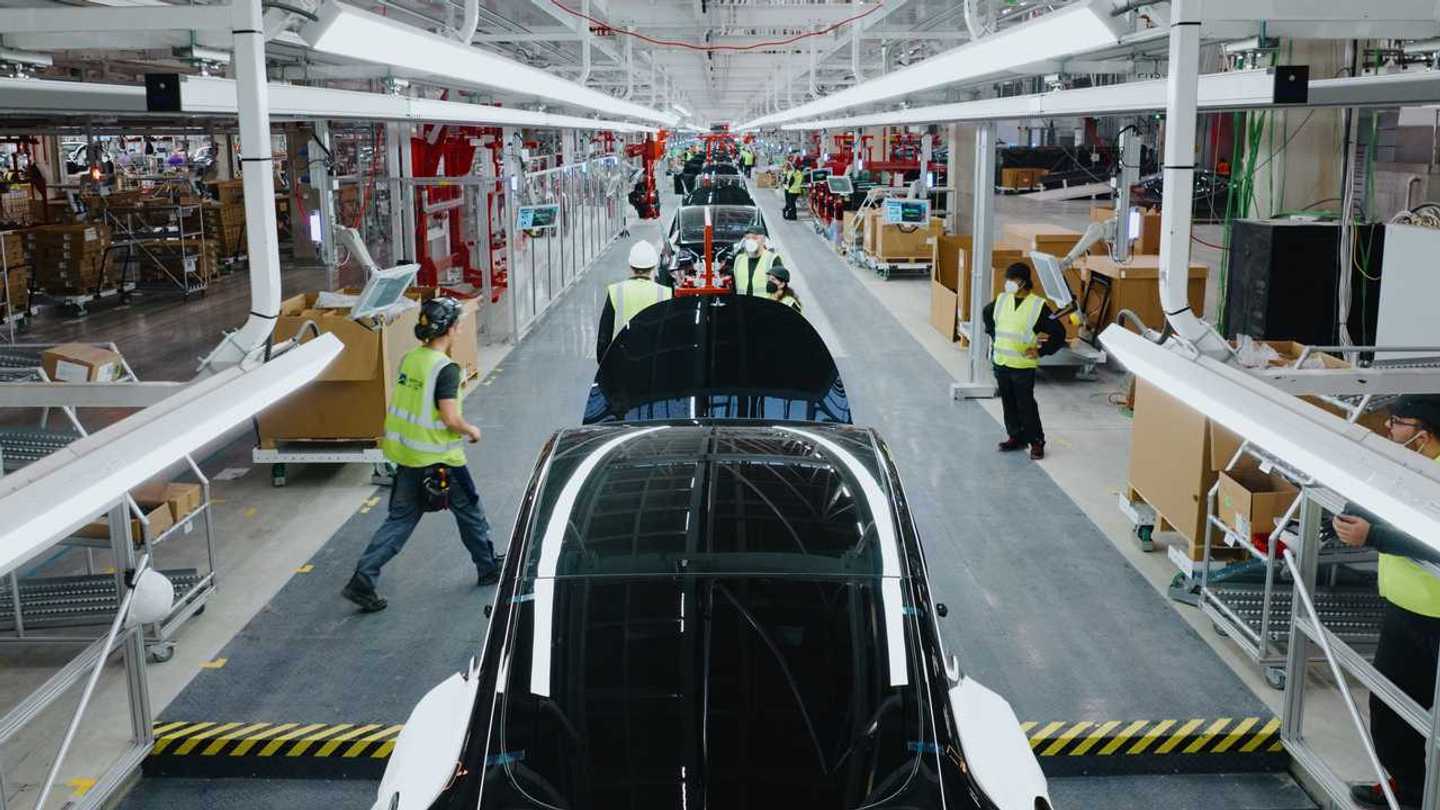 Tesla Production Sites By Model Assignment, Capacity: January 2022