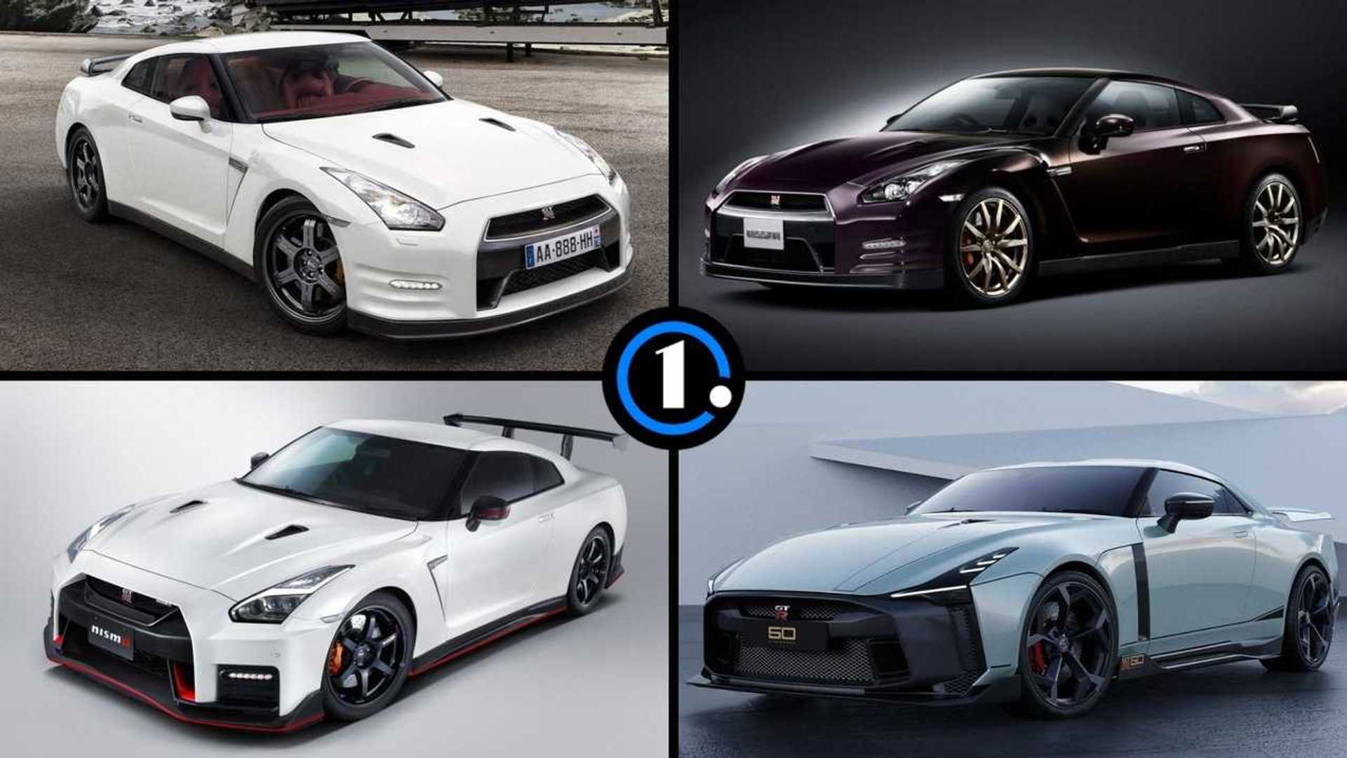 Diaporama - Toutes les versions de la Nissan GT-R R35
