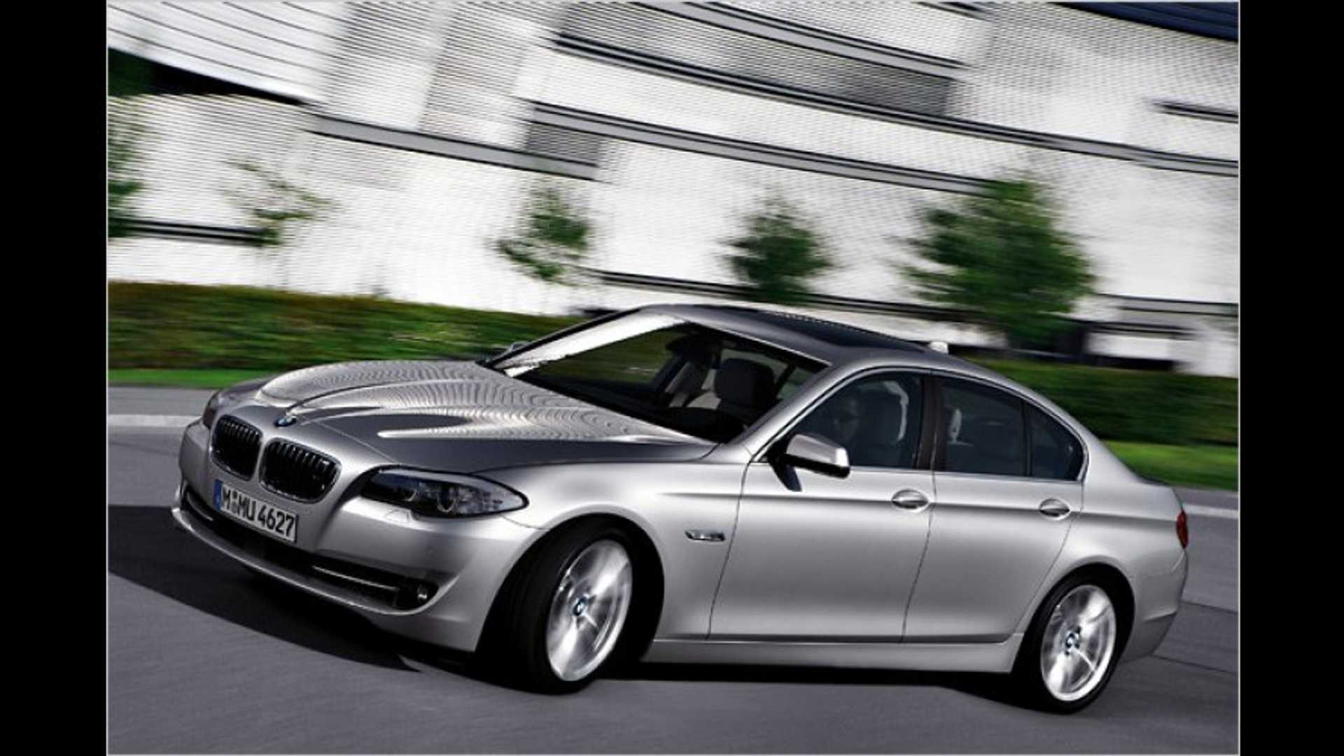 Vier Zylinder und Aufladung: Neue Motoren für den BMW 5er