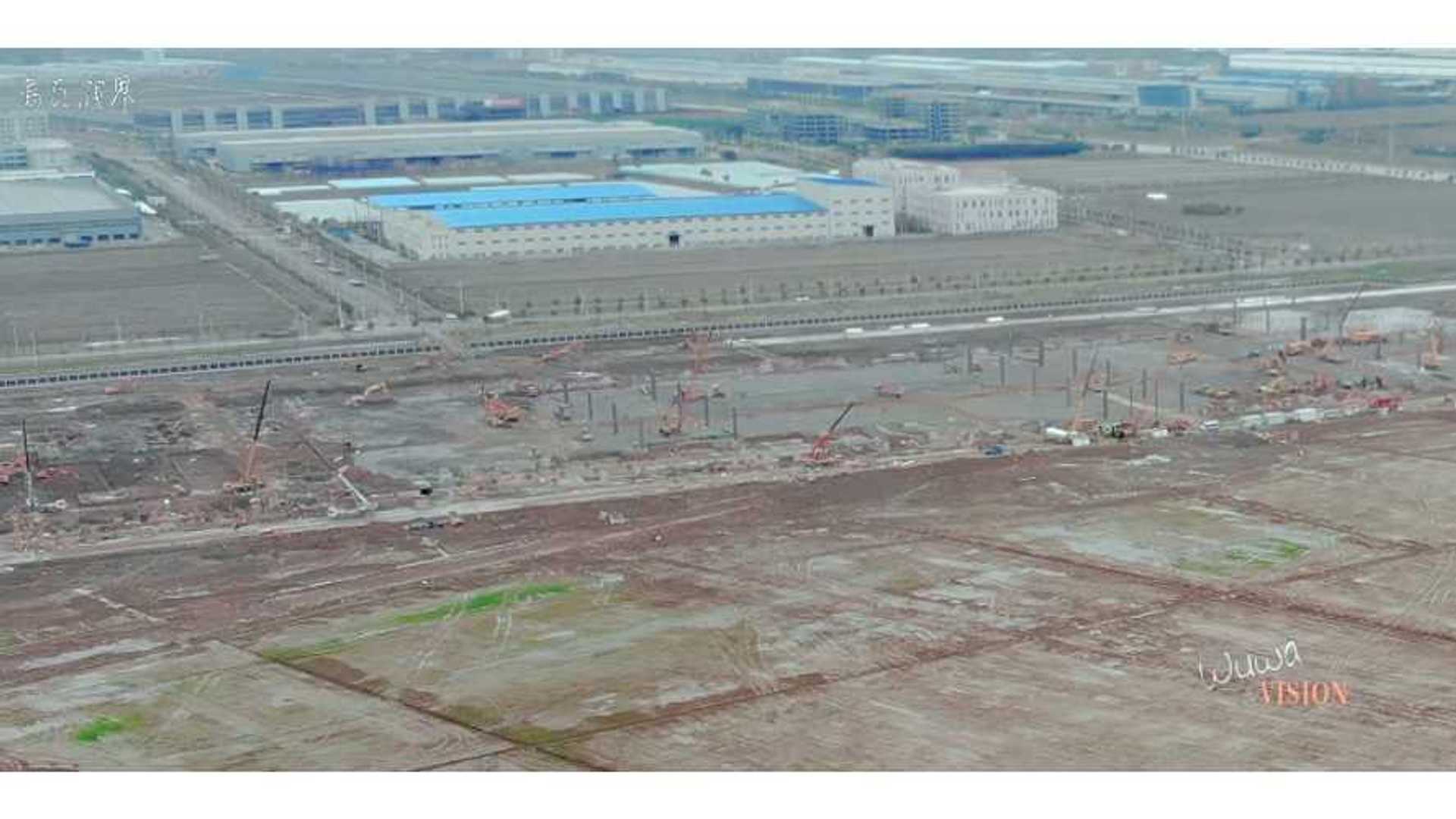 Work Now At Full Steam On Tesla Gigafactory 3 In China: Video