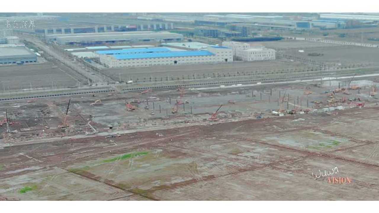 Work Now At Full Steam On Tesla Gigafactory 3 In China: Video