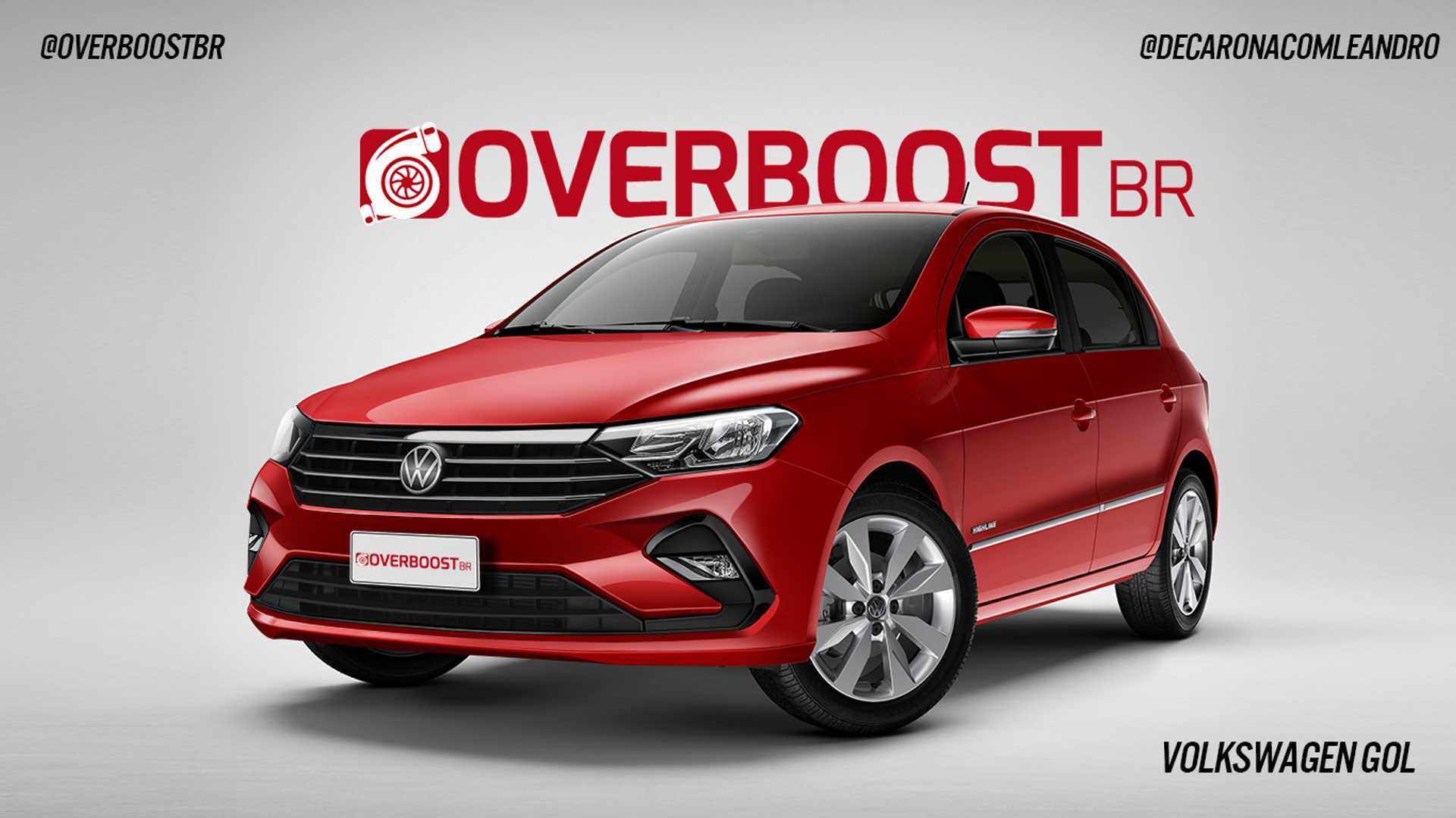 VW Gol 40 anos: designer sugere reestilização baseada no Jetta