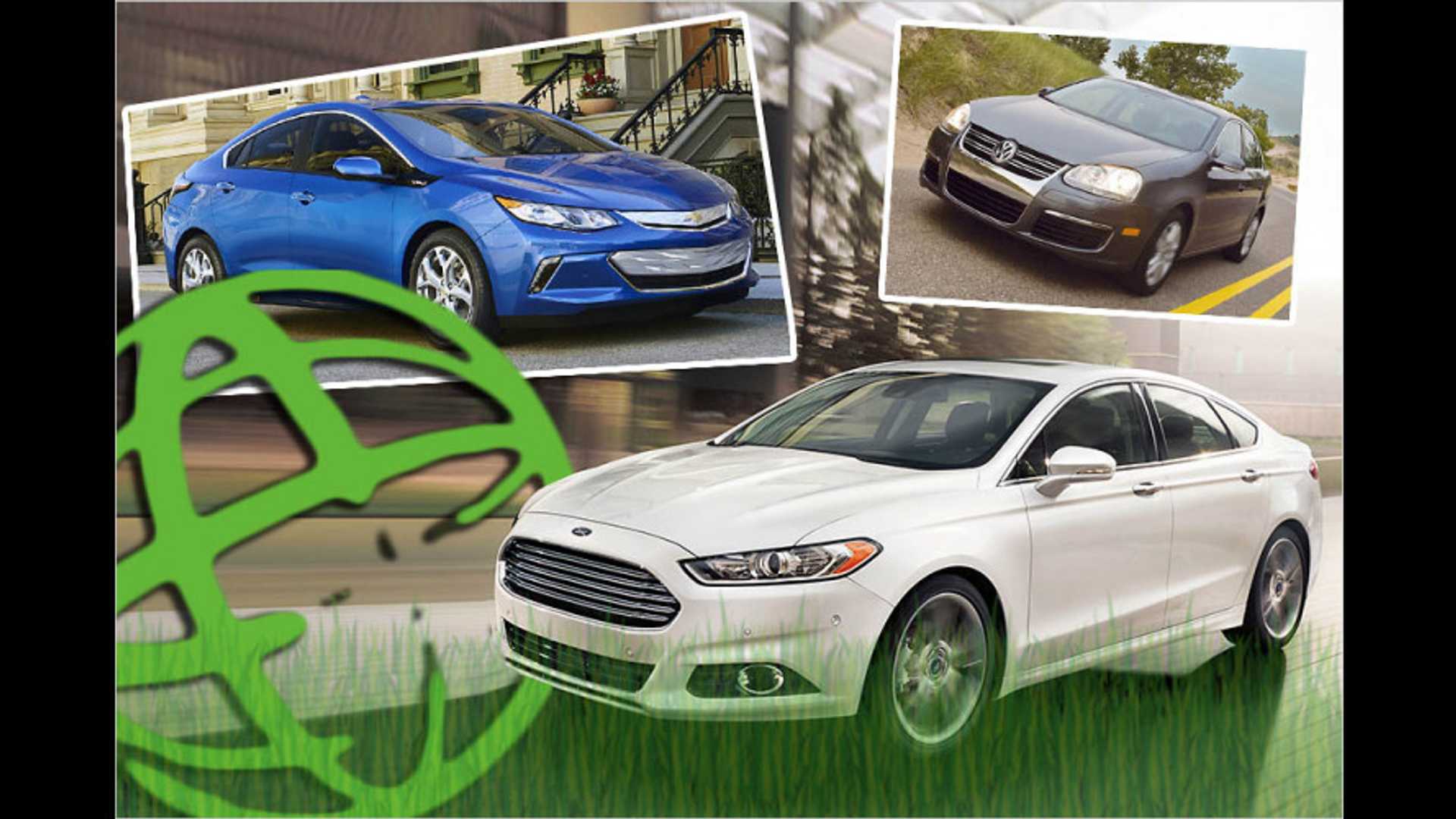 Die Green Cars of the Year 2006 bis 2018