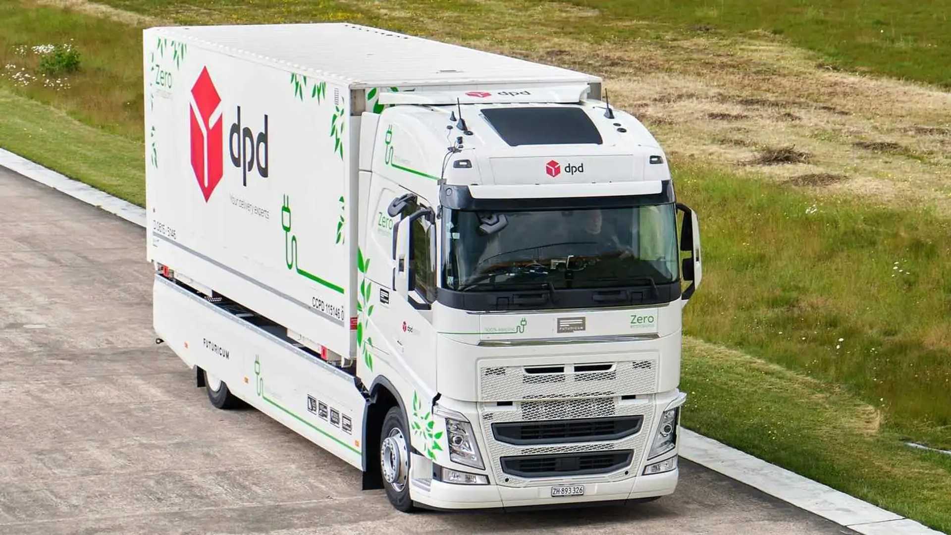 EV lorry sets range record driving 682.88 miles